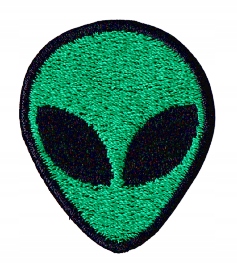 Naszywka Kosmita - Niska cena na Allegro