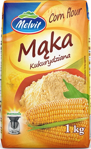 MAKA KUKURYDZIANA MELVIT 1 KG (5906827012705) • Cena, Opinie • Mąka i ...