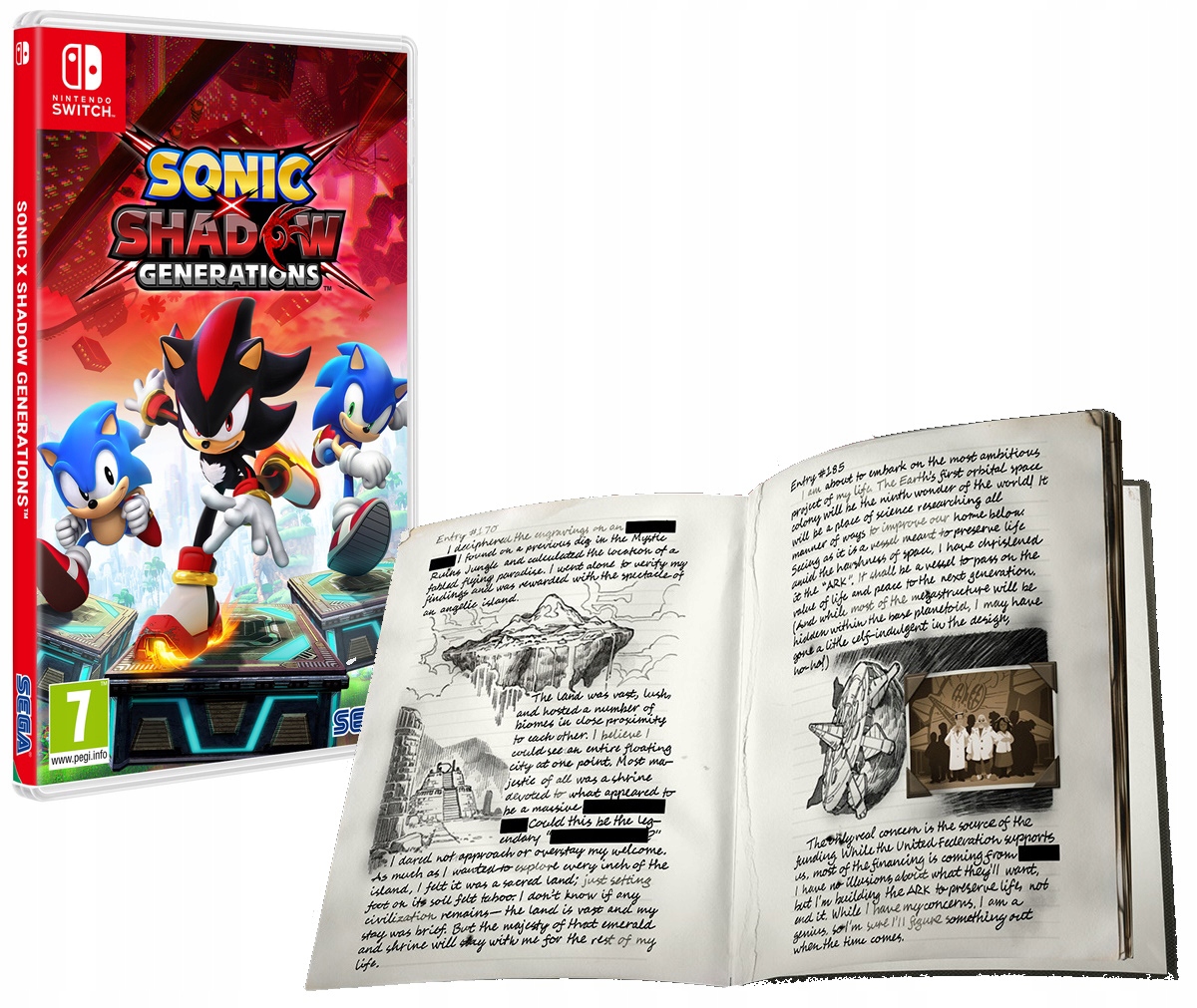 Sonic X Shadow Generations Nintendo Switch pudełkowa - Stan: Nowy 199 ...