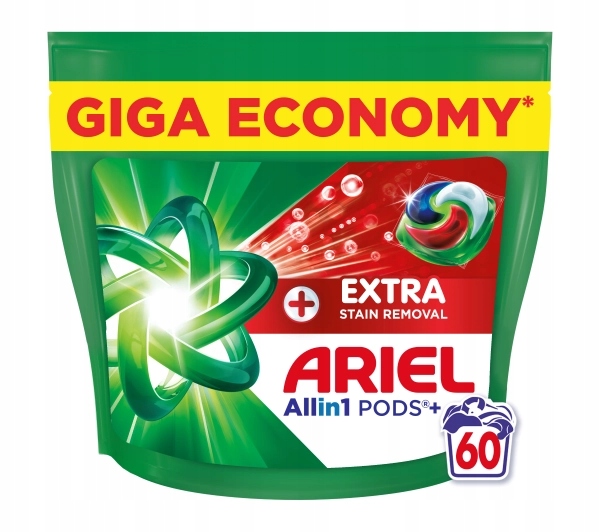 Kapsułki do prania Ariel Extra Clean Power 60 sztuk (8700216764032 ...