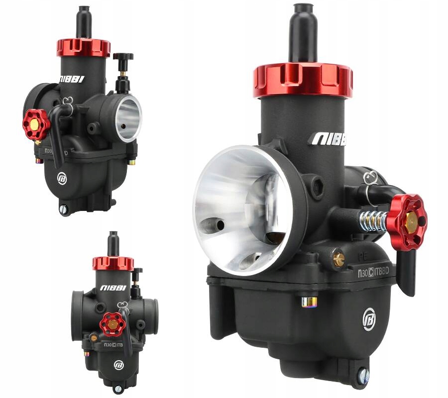 Gaźnik NIBBI PE30 30mm Racing motocykle motorowery skutery 180cc ...