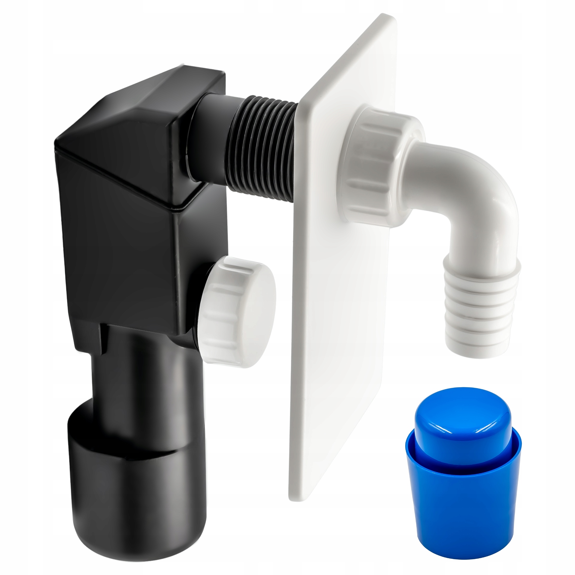 SYFON ODPŁYW PRALKI ZMYWARKI PODTYNKOWY BIAŁY DN 50 WYSOKA JAKOSĆ ...