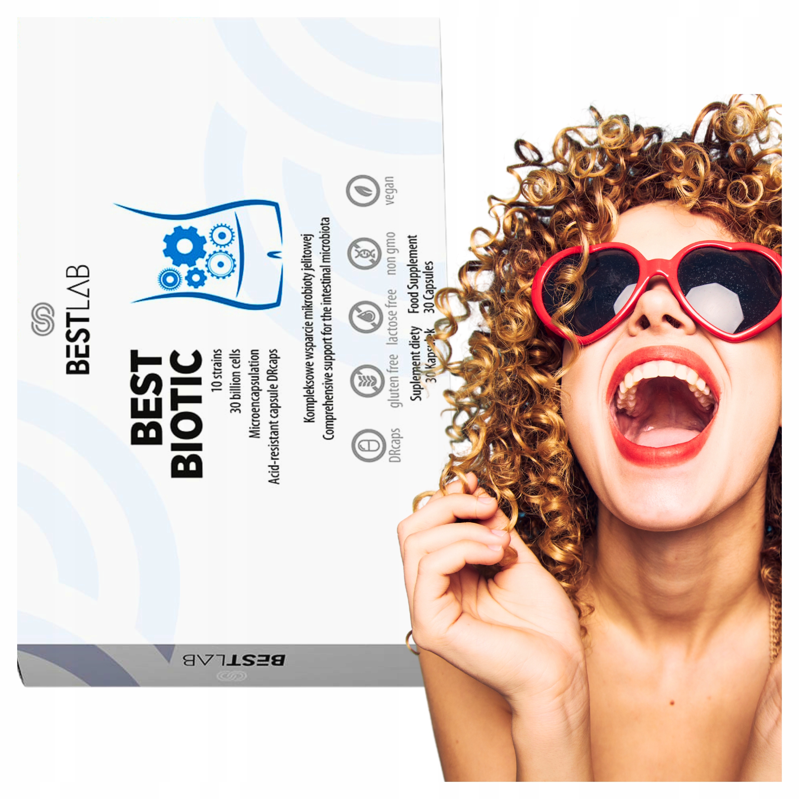 Best Lab BestBiotic probiotyk 30 mld 30 kapsułek (0702750236462) • Cena ...