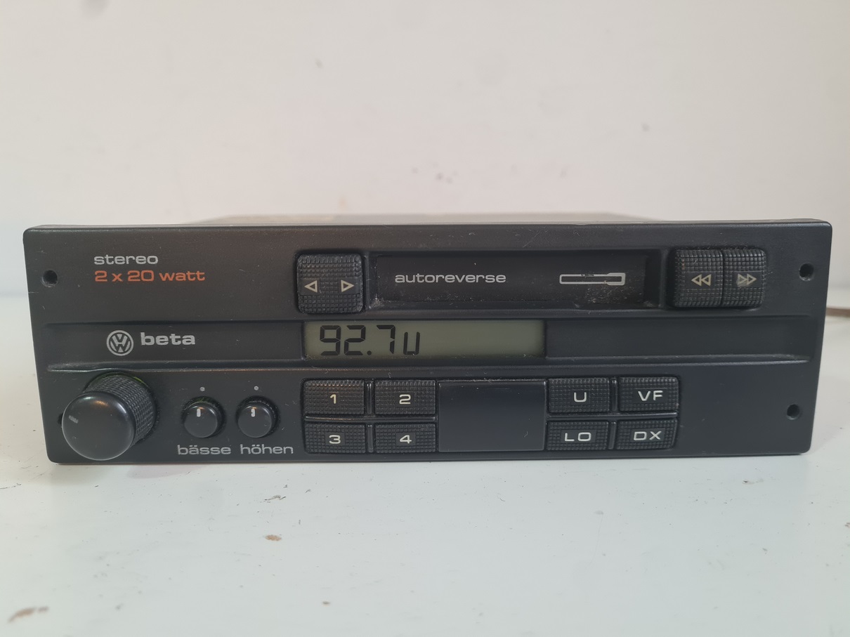 Radio VW Beta III T4 multivan passat b4 b5 golf mk2 mk3 passat b2 b3 b4 ...