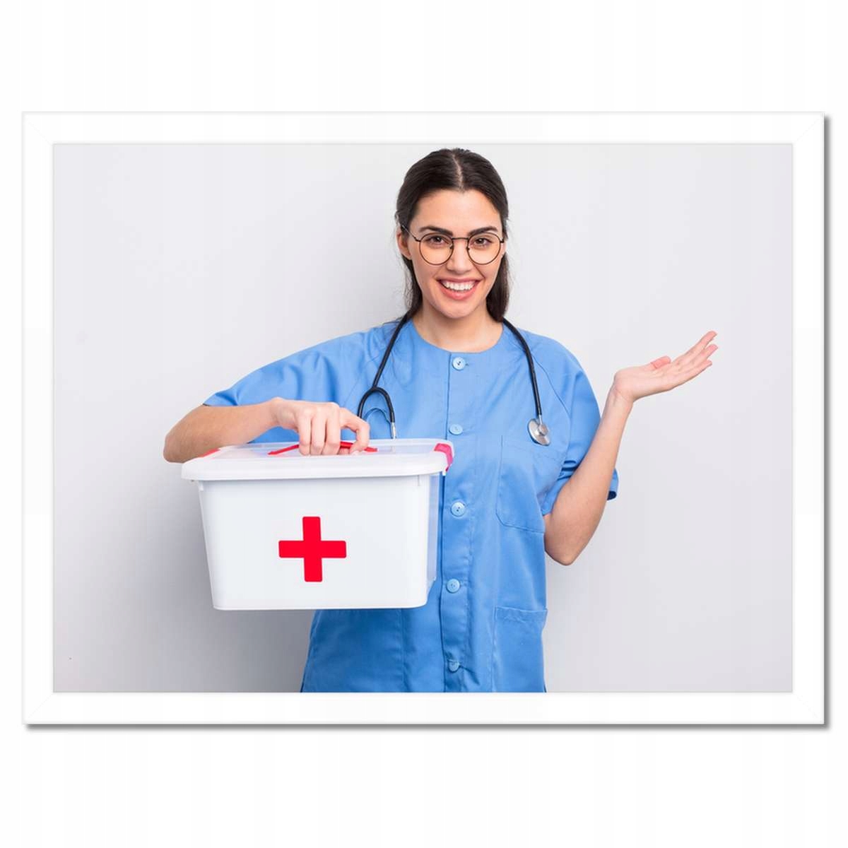 Plakáty v rámu 40x30 Lékárnička první pomoc za 759.00CZK - Allegro