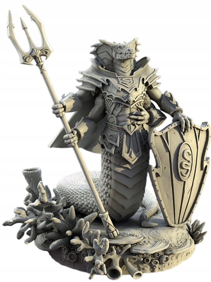 Naga Guardian potwór figurki rpg dnd druk 3d 8k - Stan: nowy 37 zł ... Naga Guardian potwór figurki rpg dnd druk 3d 8k - Stan: nowy 37 zł ...