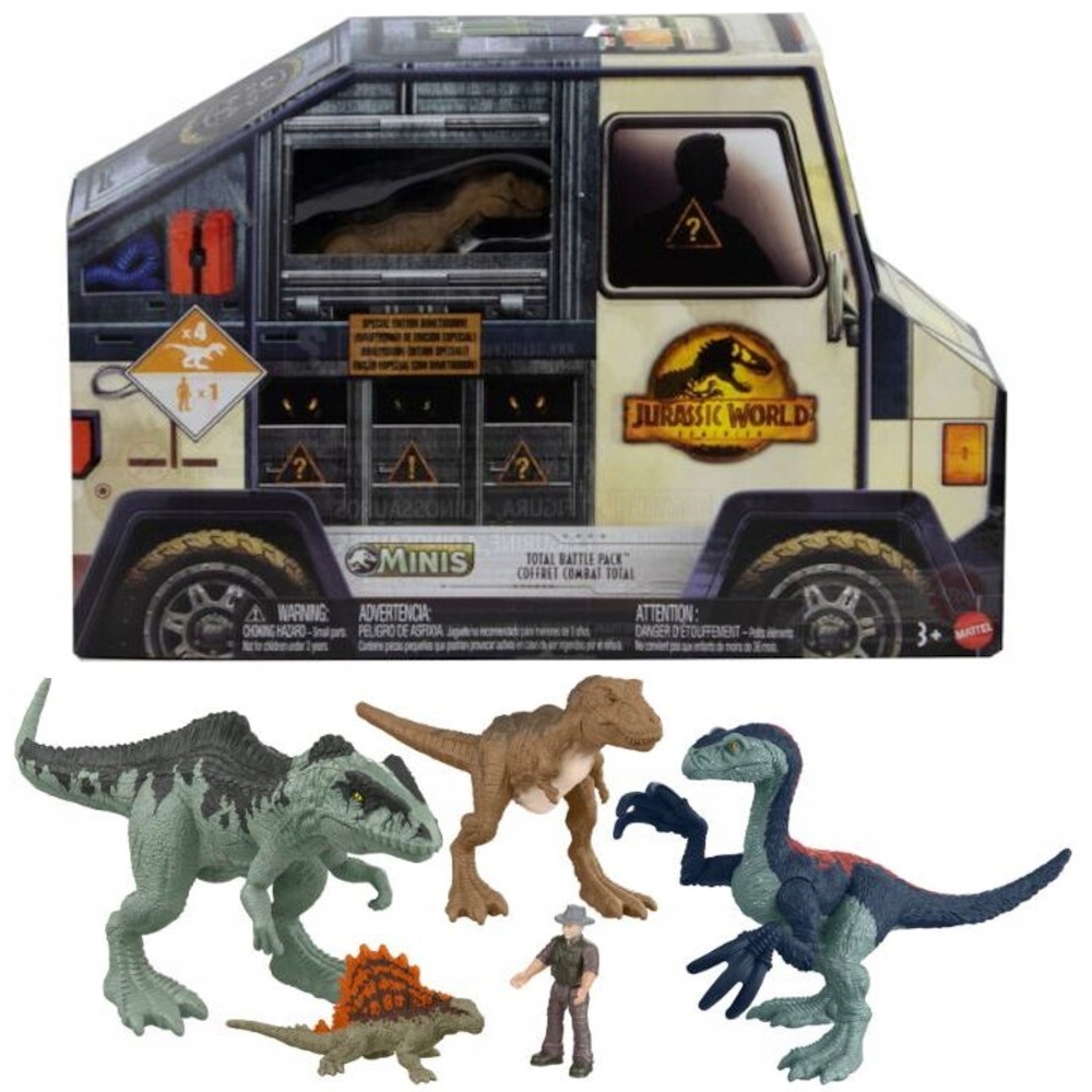JURASSIC WORLD DOMINION PARK JURAJSKI MINIS TOTAL BATTLE 5-PAK ... JURASSIC WORLD DOMINION PARK JURAJSKI MINIS TOTAL BATTLE 5-PAK ...