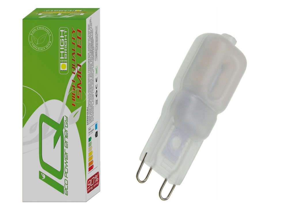 ŻARÓWKA G9 14 SMD LED 230V 3W 220LM NEUTRALNA NW (5903351614597) • Cena ...