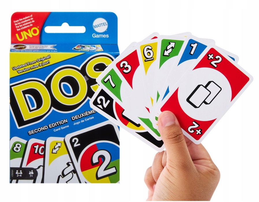 Gra planszowa UNO DOS Mattel Games - Stan: Nowy 25.00PLN - Sklepy ...