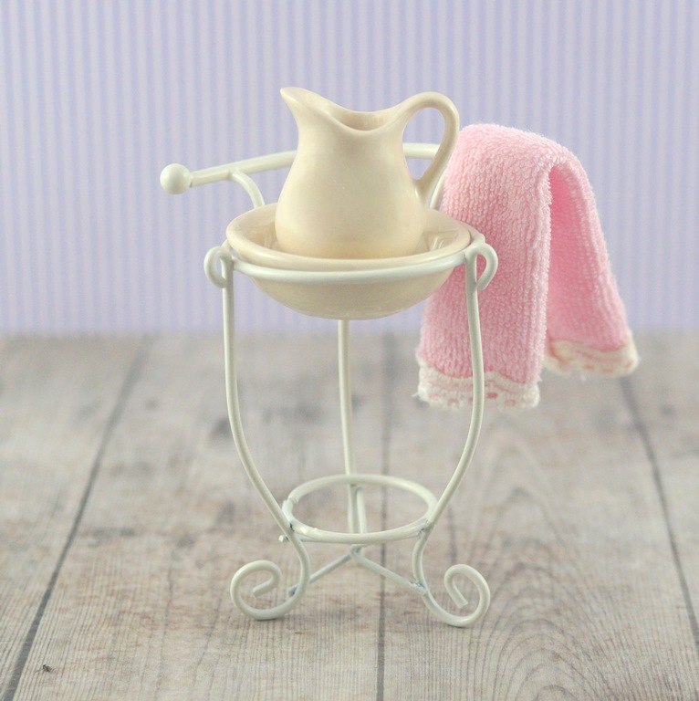 Stojak na miskę z dzbankiem (5907464090514) • Cena, Opinie • Pozostałe ...