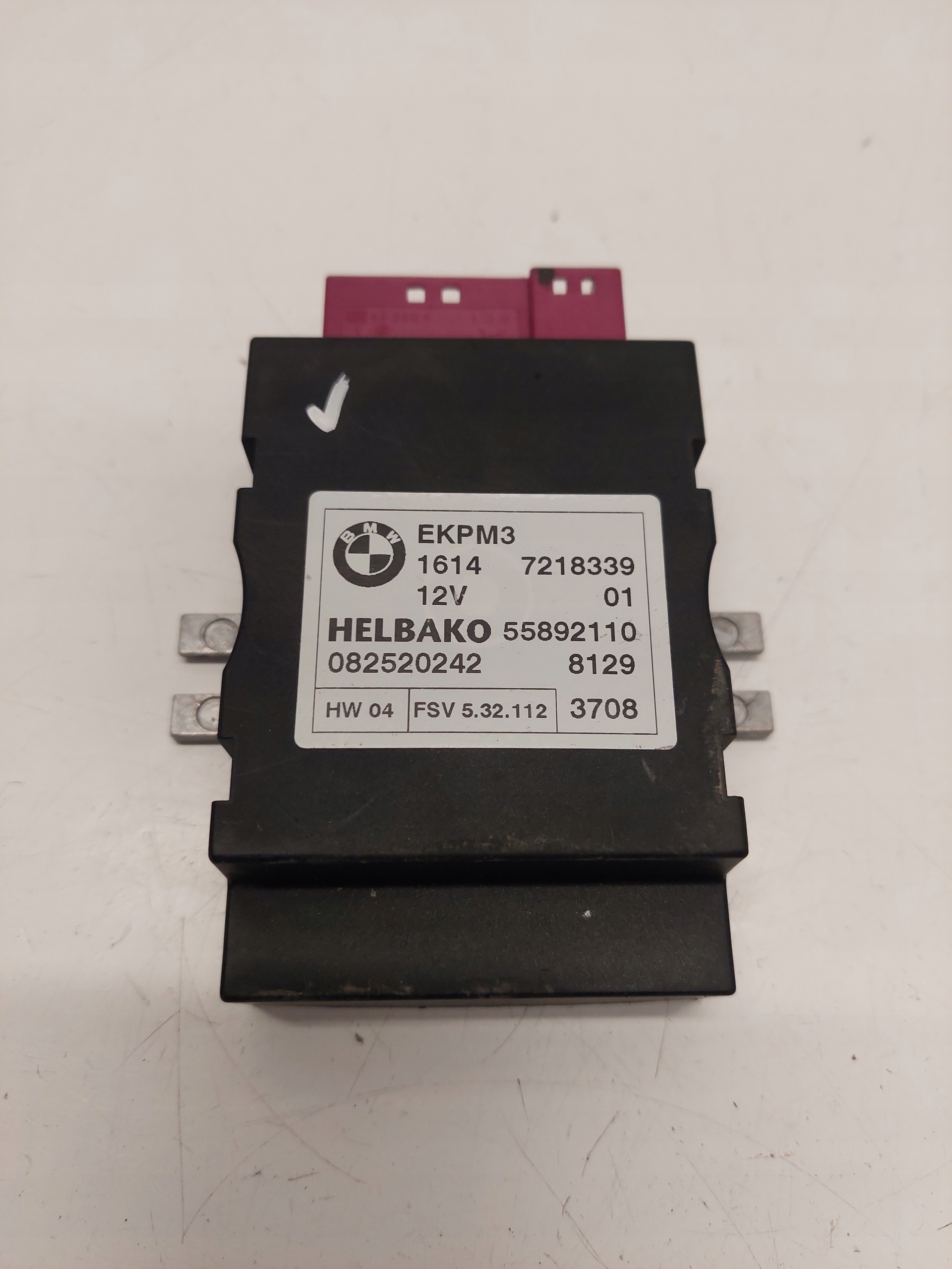 MODUŁ POMPY PALIWA HELBACO BMW e60 7218339 • Cena, Opinie - Allegro