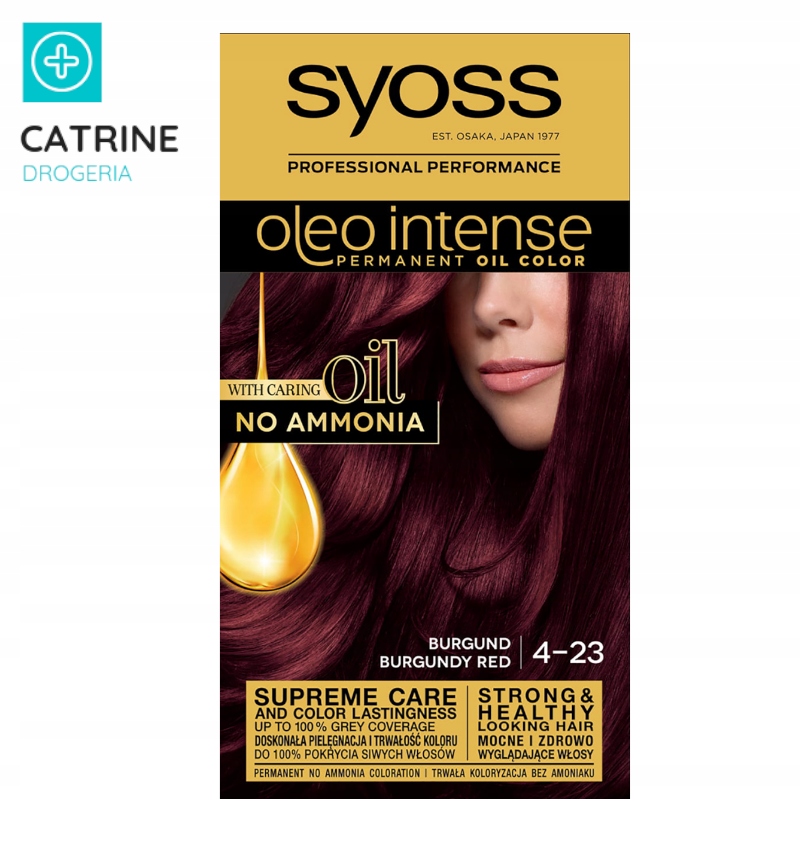 SYOSS OLEO INTENSE FARBA 4-23 BURGUNDY RED (9000100840835) • Cena ...