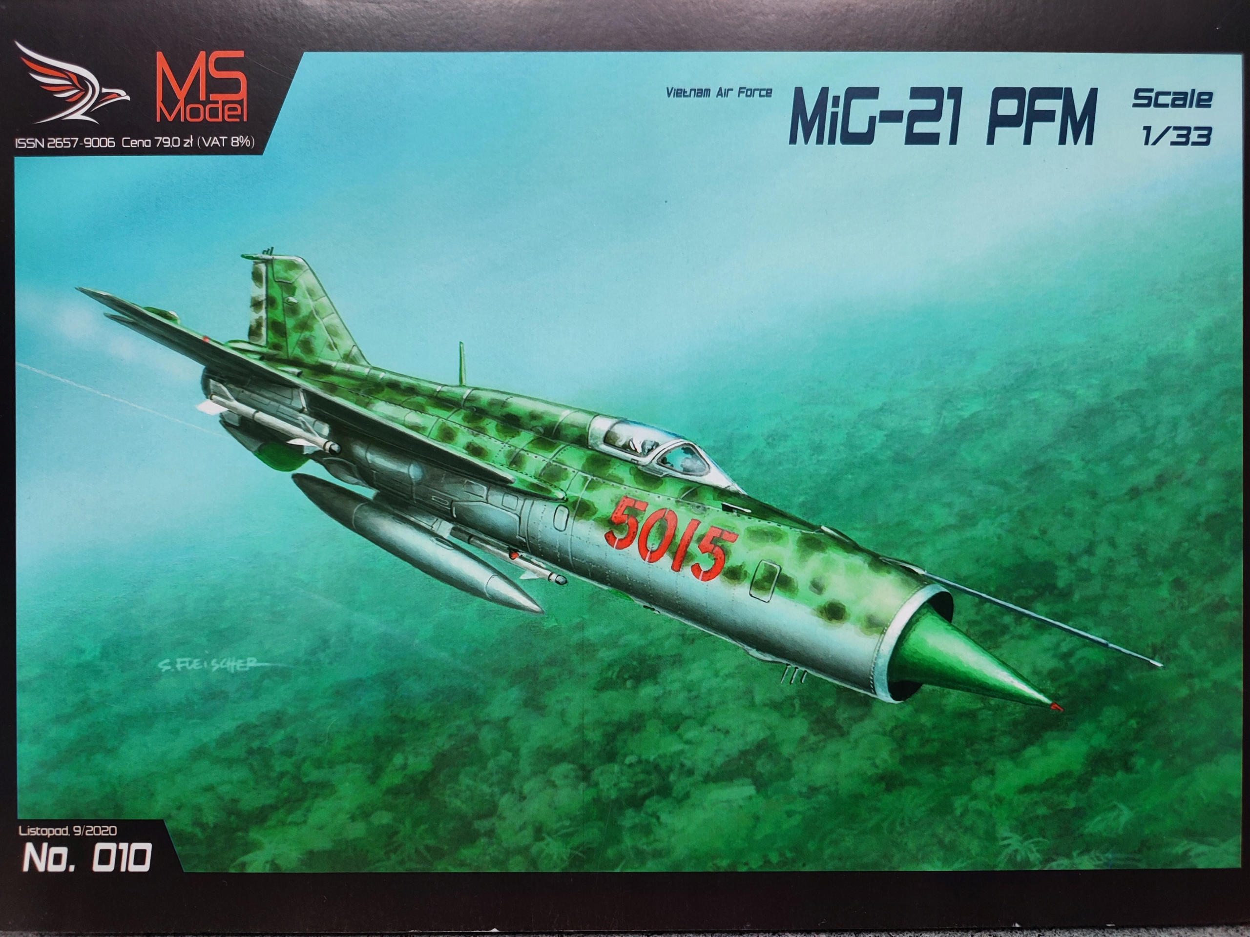 MS Model 010 samolot Mig-21 PFM Vietnam Air Force • Cena, Opinie ...