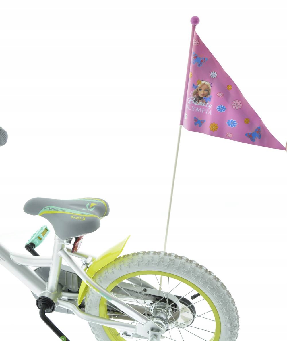 FLAGA NA ROWER CHORĄGIEWKA ROWEROWA NADRUK BARBIE - 10136154649 - Allegro