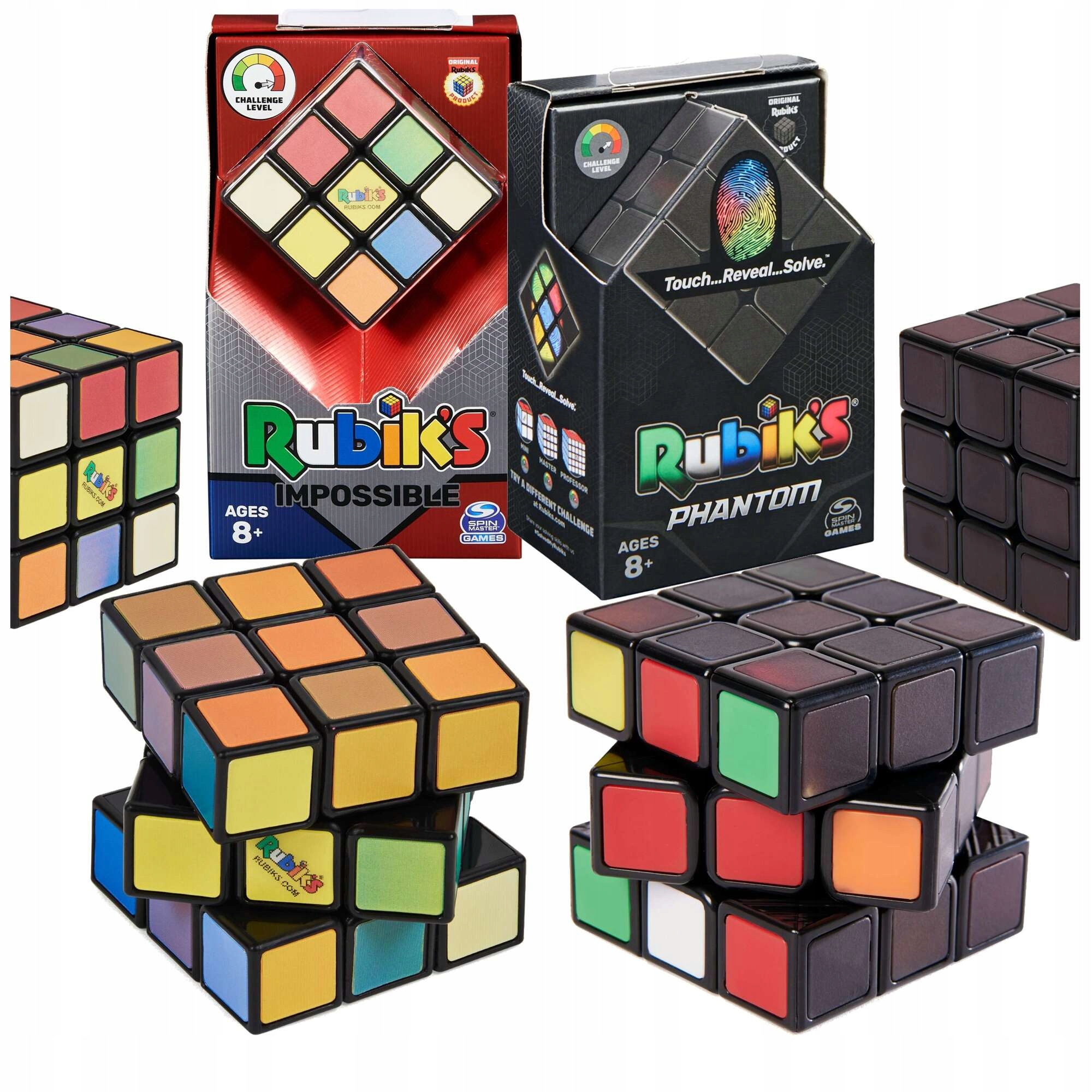 ORIGINÁLNÍ RUBIKOVY KOSTKY RUBIK'S CUBE IMPOSSIBLE & PHANTOM 3X3 za 795 ...