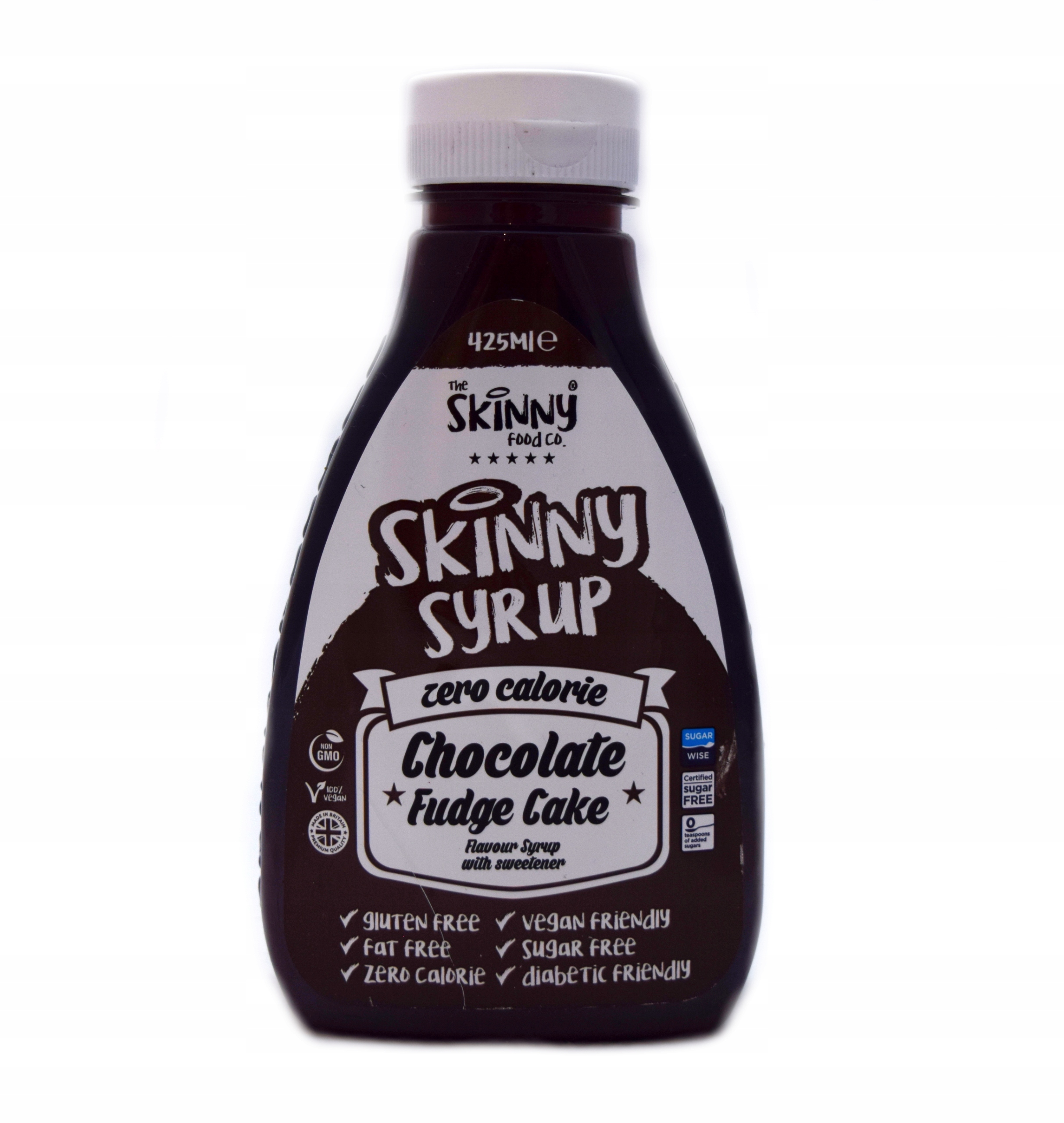 Skinny Food Zero Calorie Syrup 425ml Chocolate Fudge Cake • Opinie ...