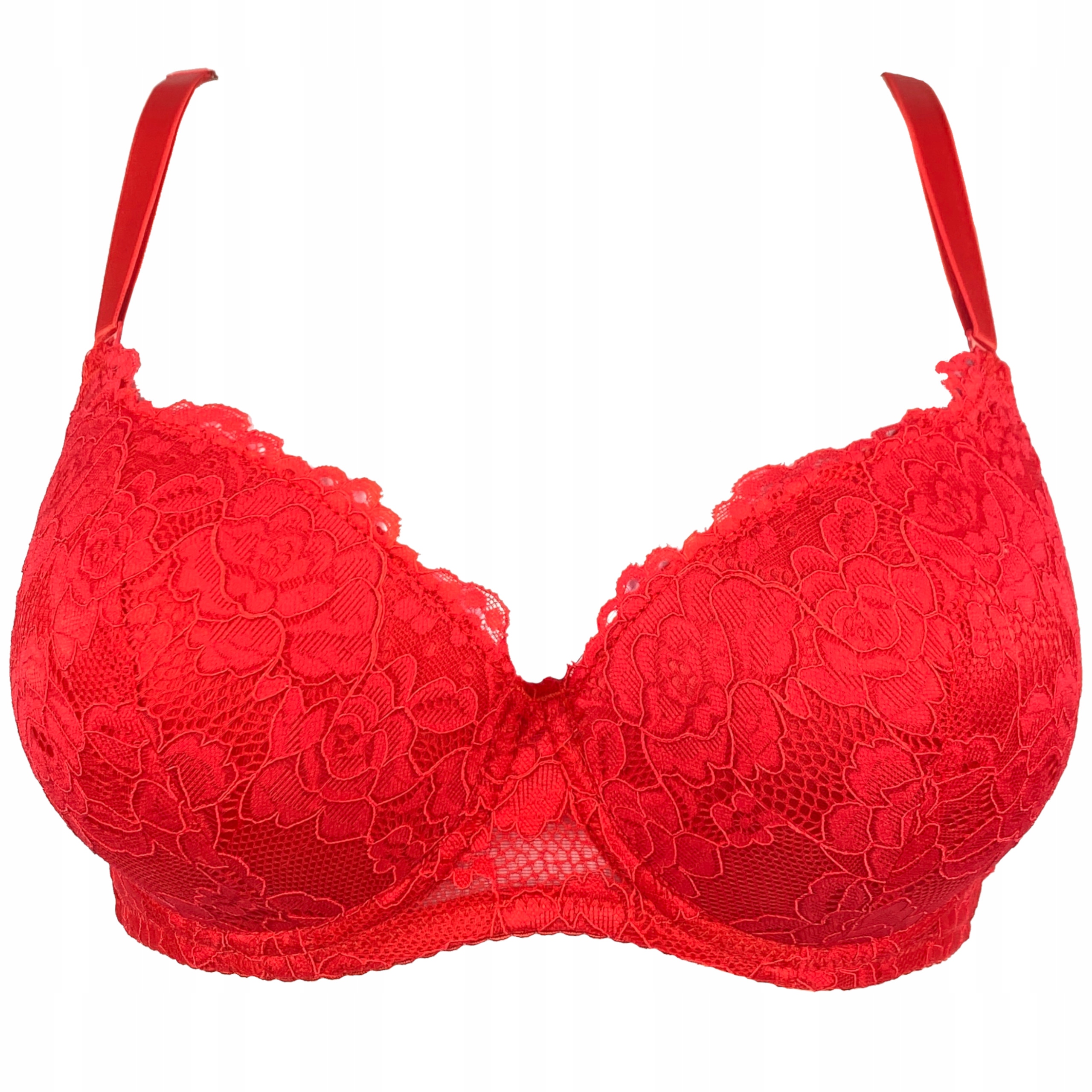 Biustonosz Stanik Koronkowy Damski Duże Rozmiary 13737998110 - Allegro.pl