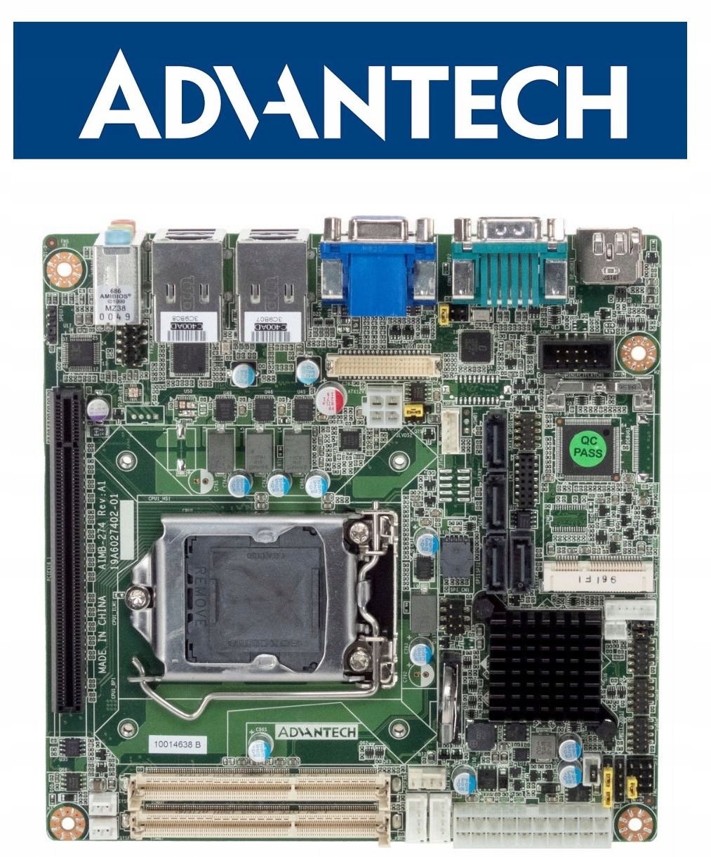 ADVANTECH AIMB-274 REV.A1 LGA 1150 DDR3 SO-DIMM PCIe mini-ITX PŁYTA GŁÓWNA w Szczecin - Sklep ...