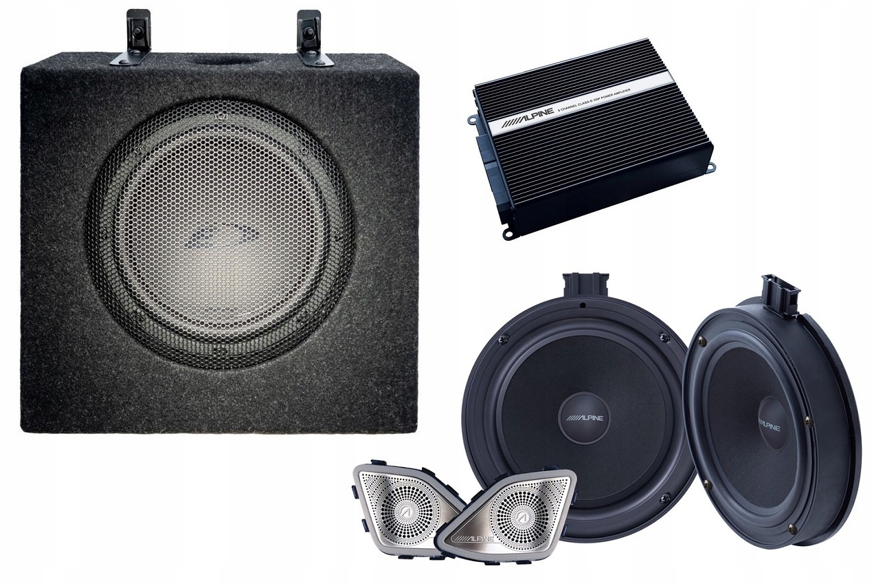 ALPINE SPC-W84AT6-2 GŁOŚNIKI + SUBWOOFER + WZMACNIACZ DO VW T6.1 CALIFORNIA - Sklep, Opinie ...