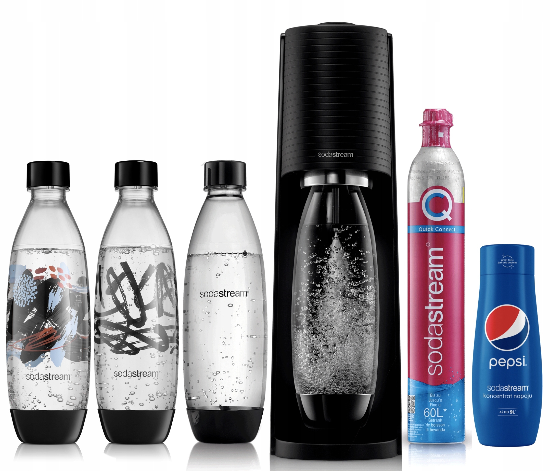 SODASTREAM SPIRIT SATURATOR WODY 3 BUTELKI +GRATIS - Sklep, Opinie ...