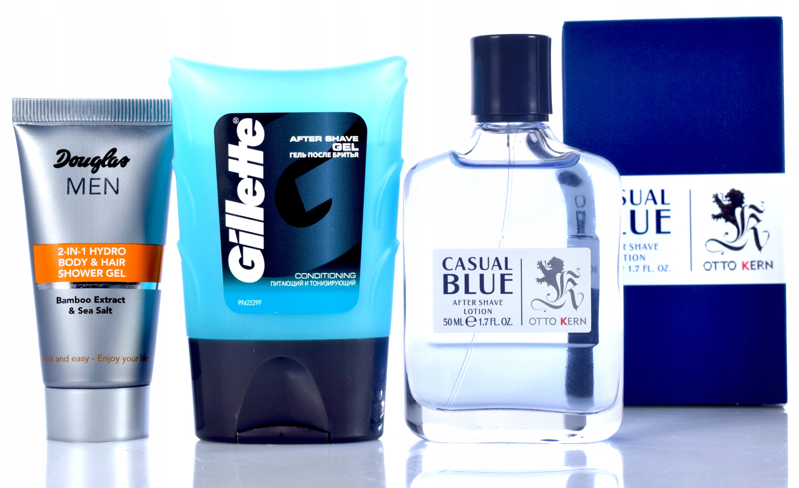 DOUGLAS GILLETTE MĘSKI ZESTAW KOSMETYKÓW PREZ (5903075822100) • Cena ...