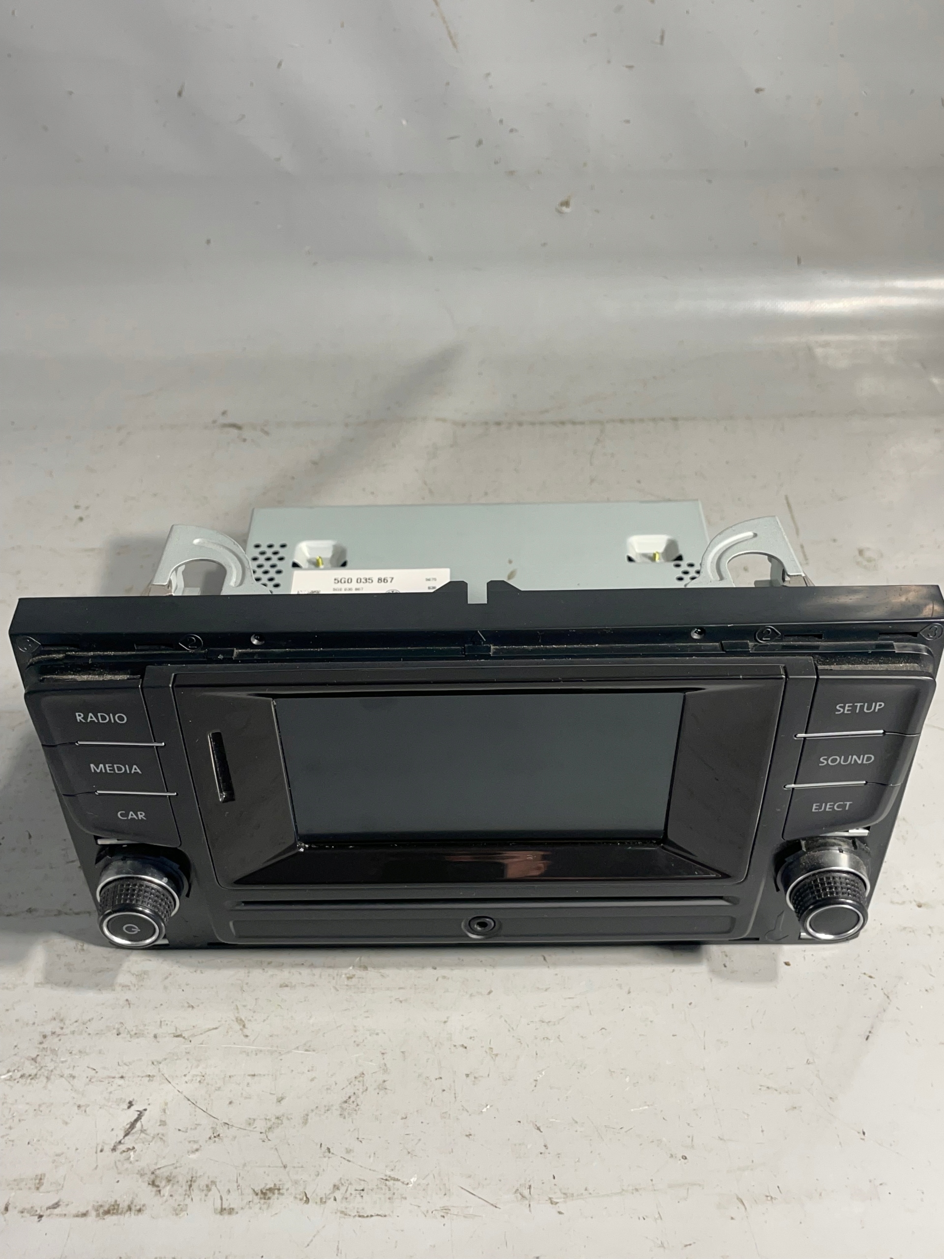 VW GOLF VII 7 HB RADIO RADIOODTWARZACZ 5G0035867D BRAK KODU za 150 ...