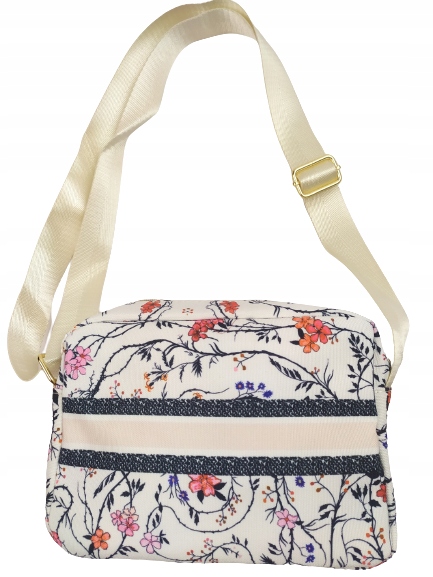 Torebka mała listonoszka w kwiaty • Cena, Opinie • Listonoszki ...