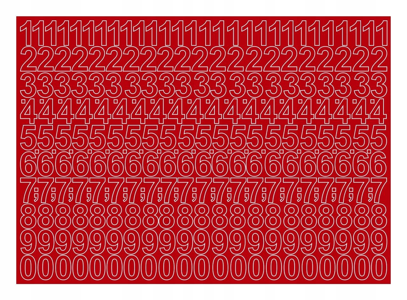 Naklejka naklejkolandia 6 x 10cm (5904933700523) • Cena, Opinie ...