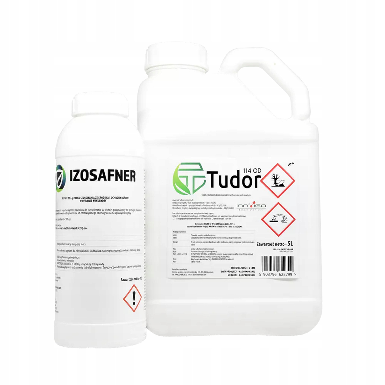 TUDOR 114 OD 5L+ iZOSAFNER 1L chwasty w kukurydzy (5903796622799 ...