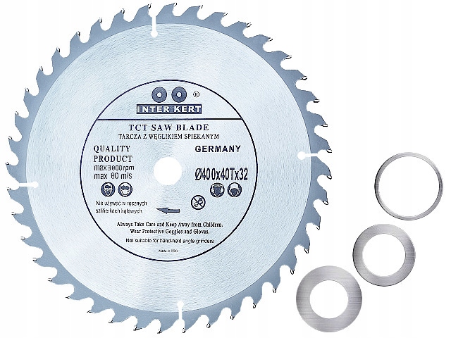 TARCZA PIŁA WIDIOWA WIDIA DO DREWNA 400x32 40zębów (Tarcza piła widiowa ...