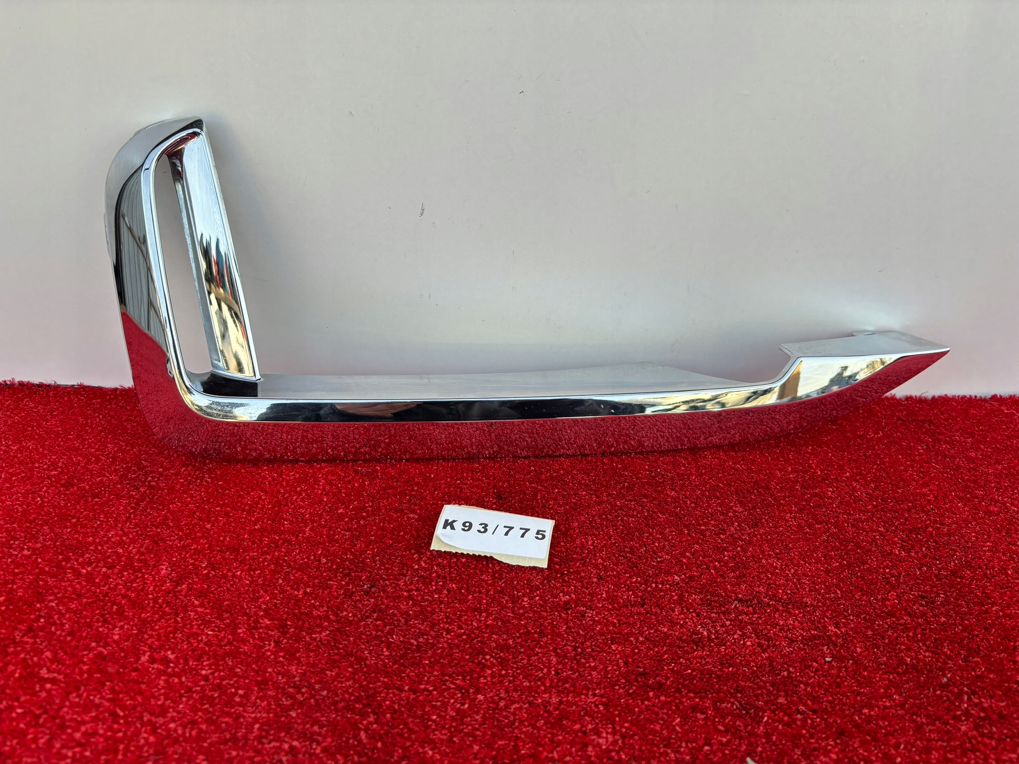 BMW 7 G11 G12 M-PAKIET LEWA LISTWA CHROM ZDERZAKA PRZÓD 51118061117 K93 ...