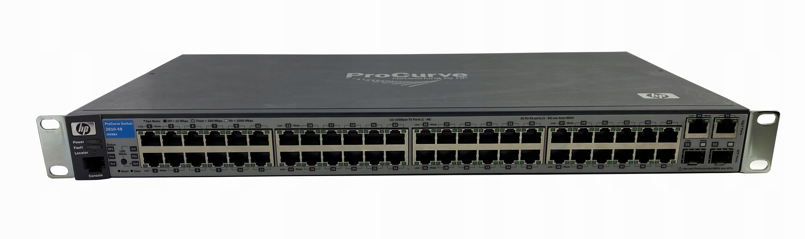 Switch HP ProCurve L2 Switch 2610-48 2xSFP czarny • Opinie - Allegro