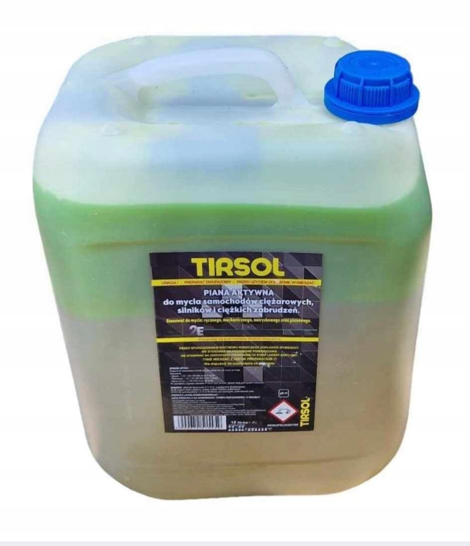 TIRSOL (10 litrów, 1:100) - silna piana aktywna w koncentracie do mycia ...