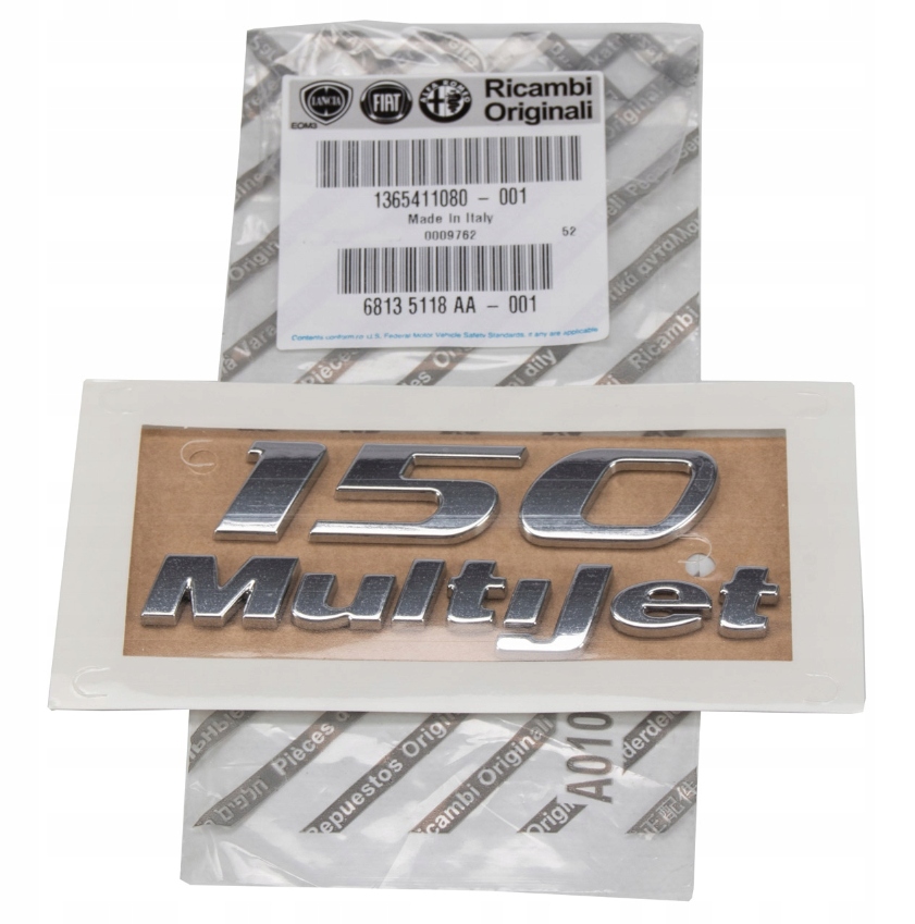 EMBLEMAT ZNAK 150 MULTIJET FIAT DUCATO 1365411080 za 59.00PLN z ...