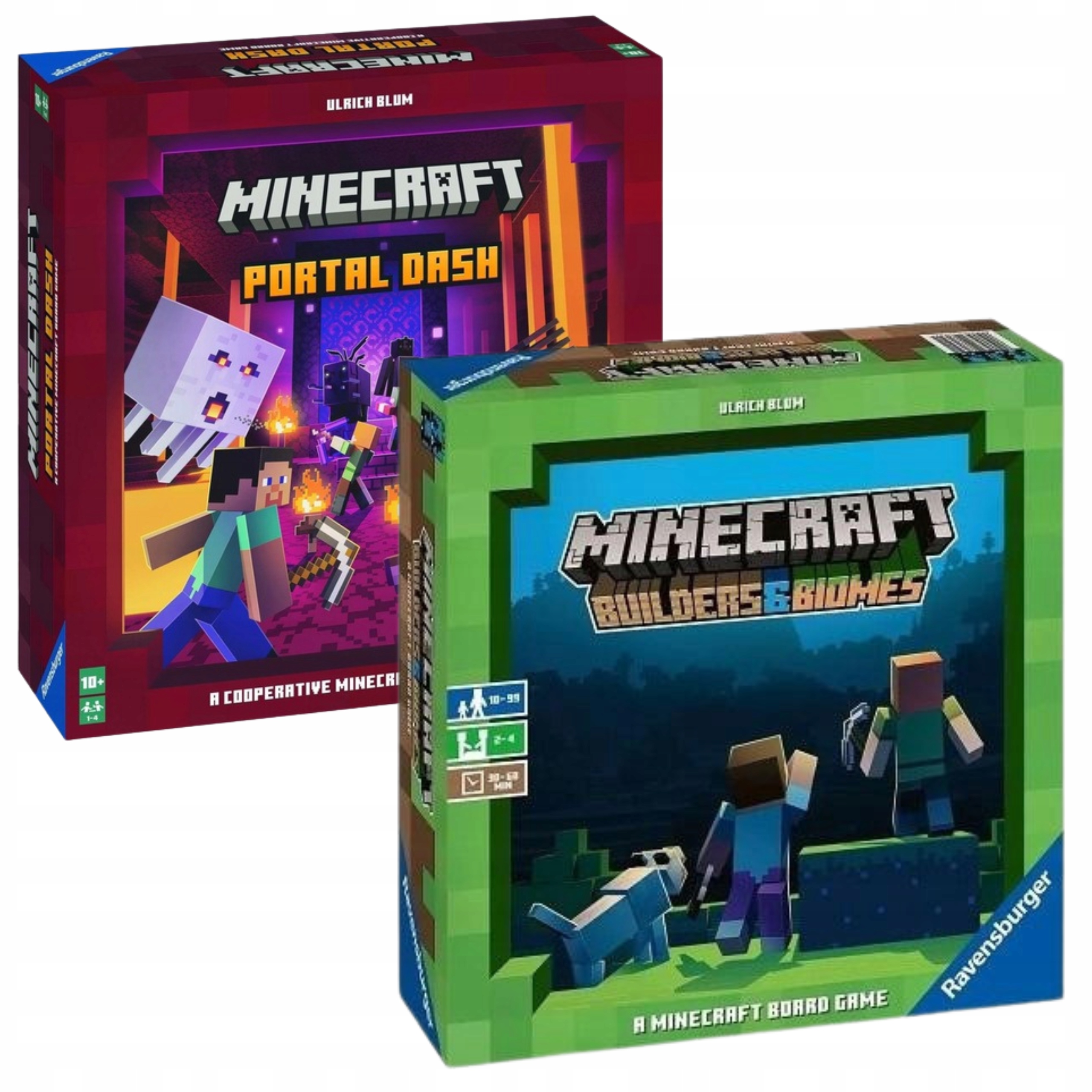 Gra planszowa Ravensburger Minecraft Builders&Biomes - Stan: Nowy 424 ...