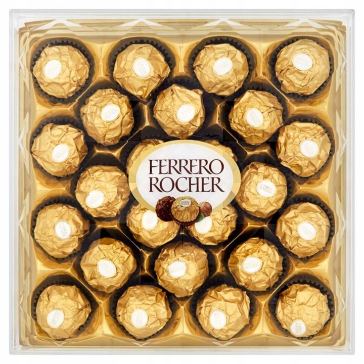 FERRERO ROCHER BOMBONIERKA DUŻA DIAMANTE 300G idealny Prezent ...