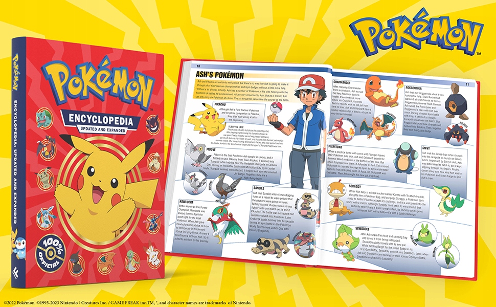 POKEMON ENCYCLOPEDIA UPDATED AND EXPANDED 2022 Farshore Książki dla dzieci (12766437051) | Allegro