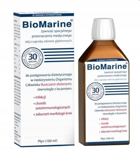 BioMarine Płyn 100ml Odporność Serce Oczy (023583121009) • Cena, Opinie ...