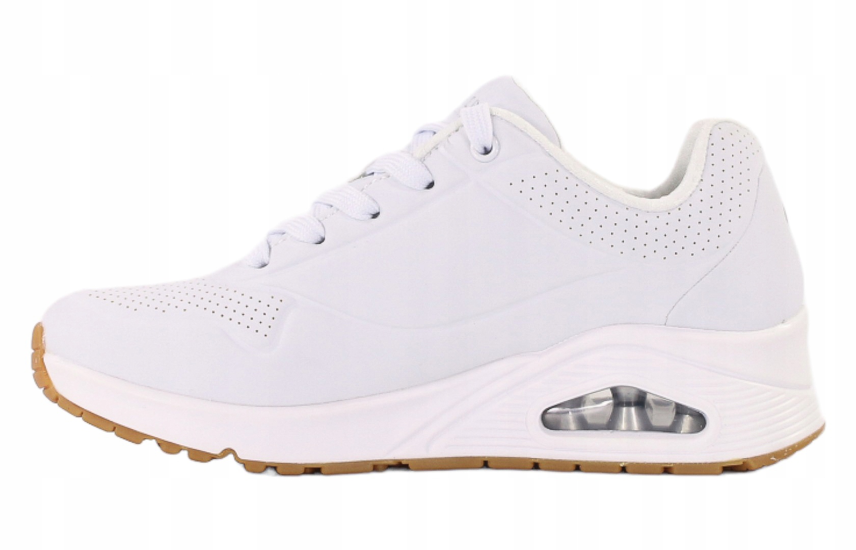 Buty damskie Skechers UNO 73690-WHT - SKECHERS | Sport Sklep EMPIK.COM