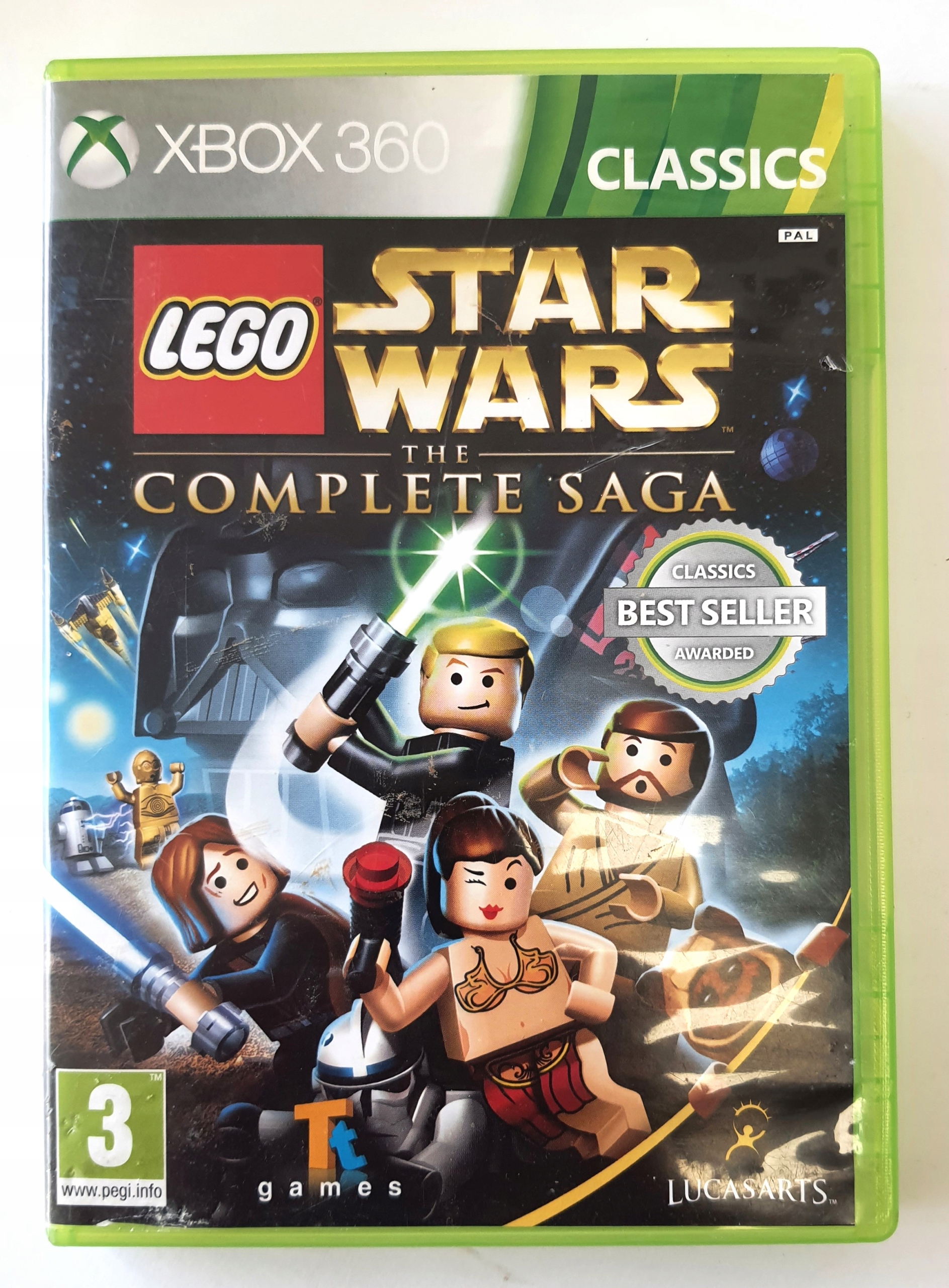 LEGO Star Wars: The Complete Saga Xbox 360 pudełkowa - Stan: Używany 39 ...