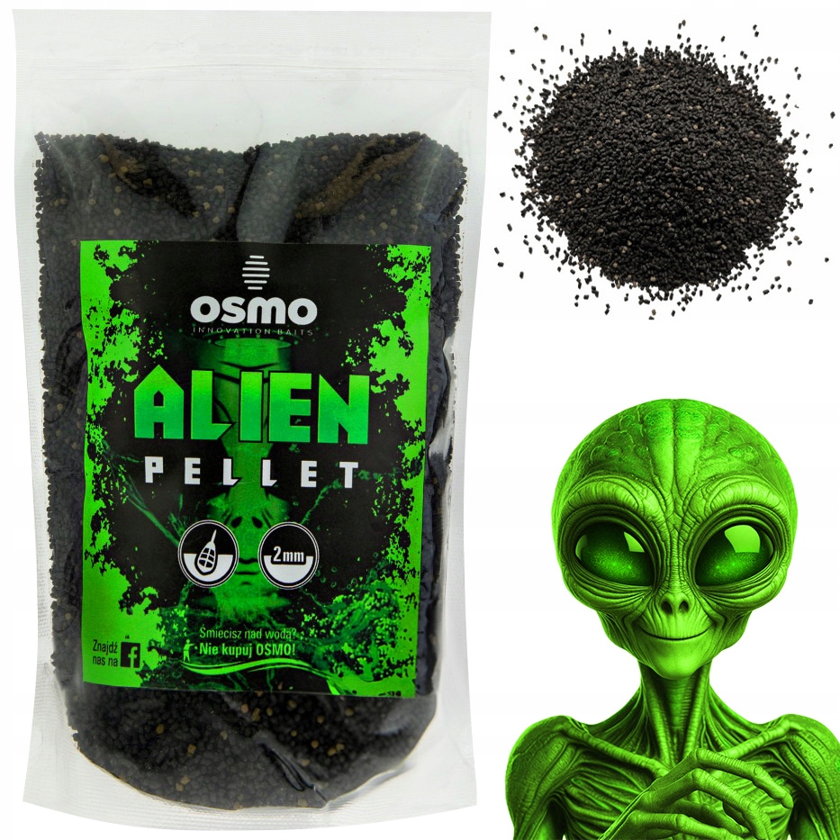 OSMO PRO PELLET METHOD FEEDER ALIEN PELLET 2mm 800g - 5904905911155 ...