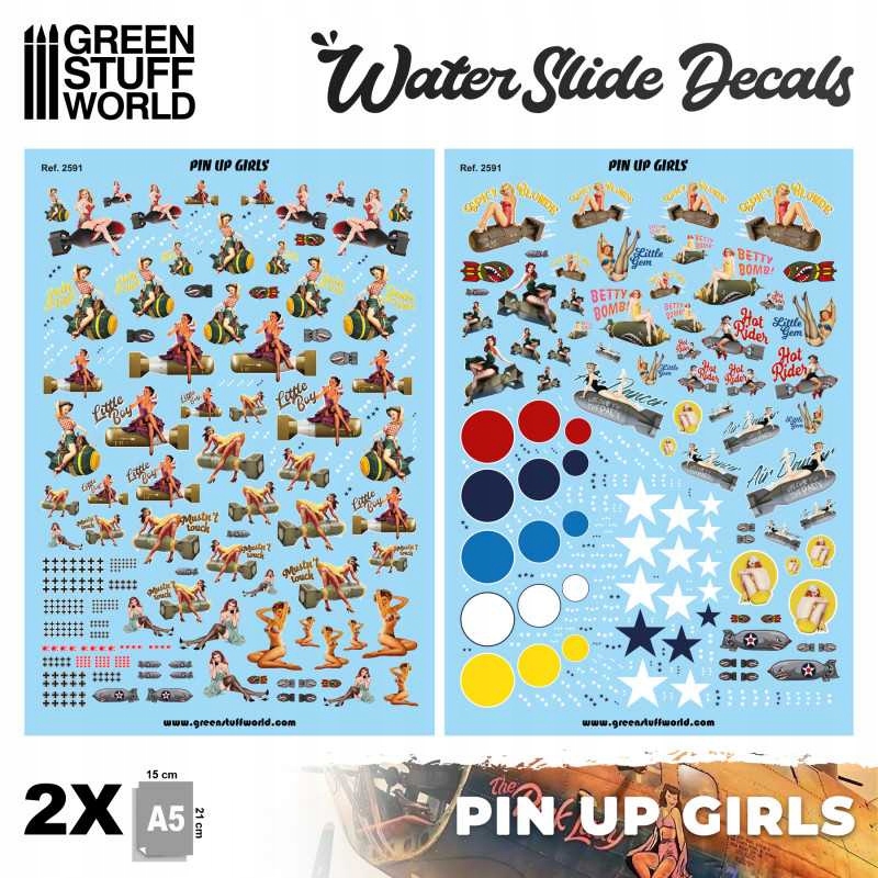 Decal Sheets - Pin Ups Girls kalkomanie - Stan: Nowy 44.00PLN - Sklepy ...