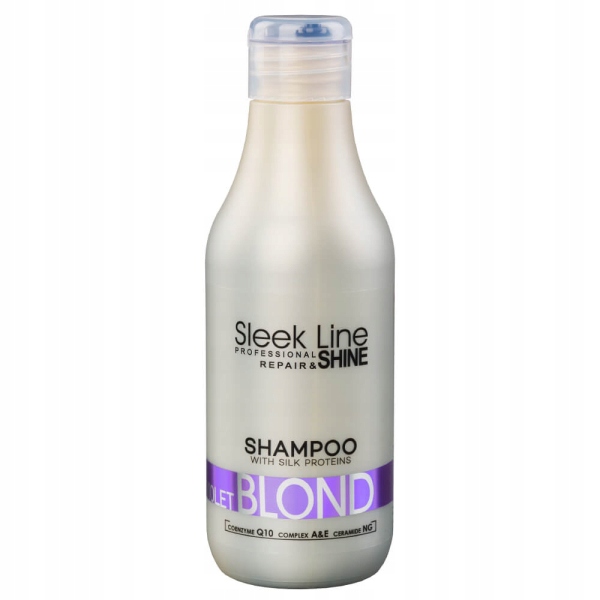 Stapiz SLEEK LINE szampon BLOND VIOLET 300ml (5906874553398) • Cena ...