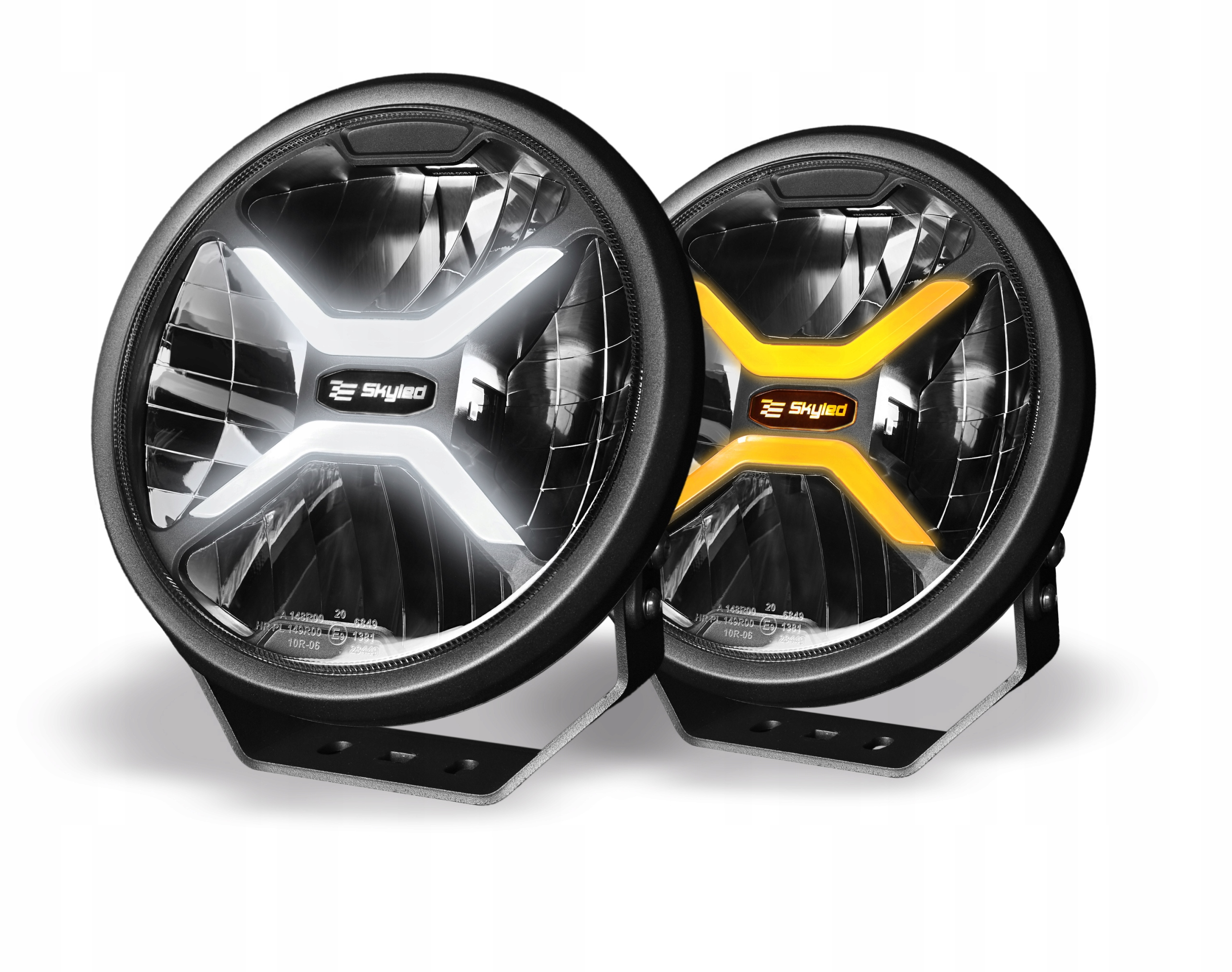 Reflektor dalekosiężny Skyled 120W LED z dynamicznym światłem ...