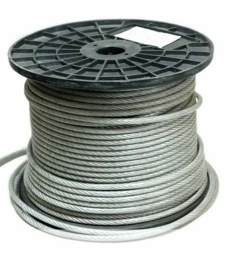 Linka Lina stalowa ocynkowana 6,0mm x 1mb (5901124798307) • Cena, Opinie • Druty, pręty, liny ...