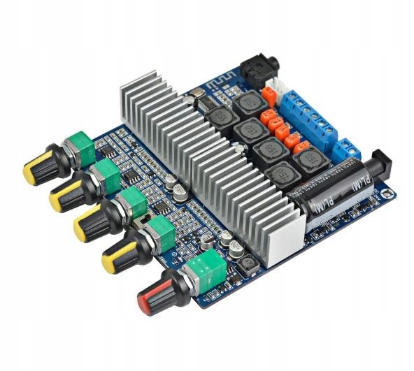 Moduł wzmacniacza audio TPA3116 2x50W+100W z Bluetooth 5.0 - Sklep, Opinie, Cena w Allegro.pl