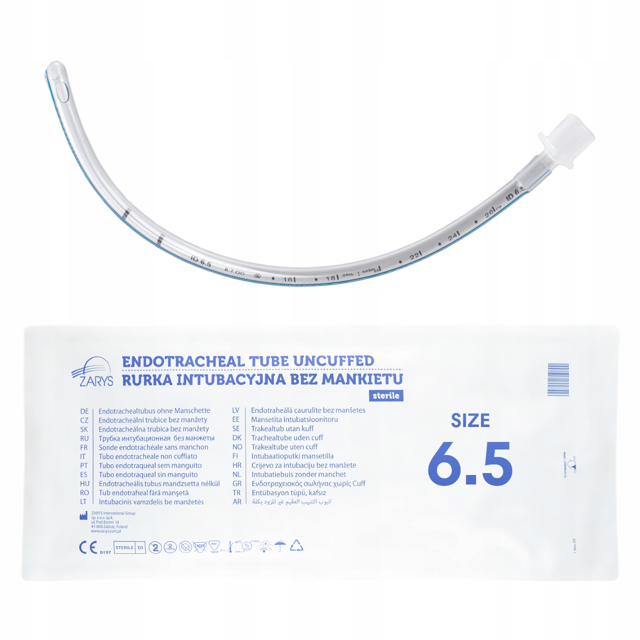 Endotracheální roury - Allegro