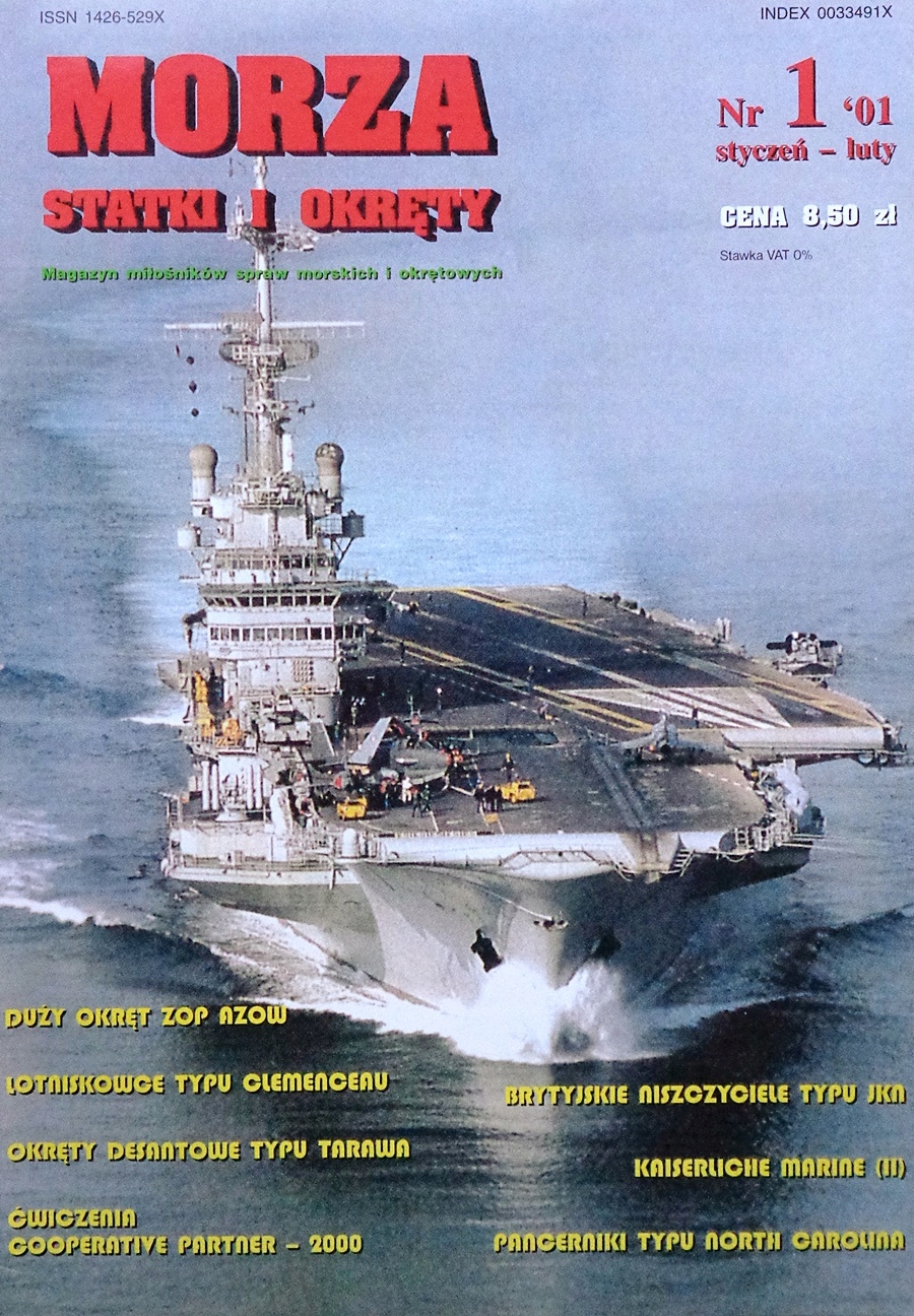 MORZA statki i okręty 1/2001 (13390065346) | Czasopismo Allegro