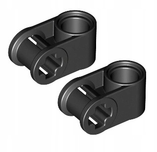 LEGO 6536 Łącznik osi Czarny 6261371 4173668 2sztN • Cena, Opinie - Allegro