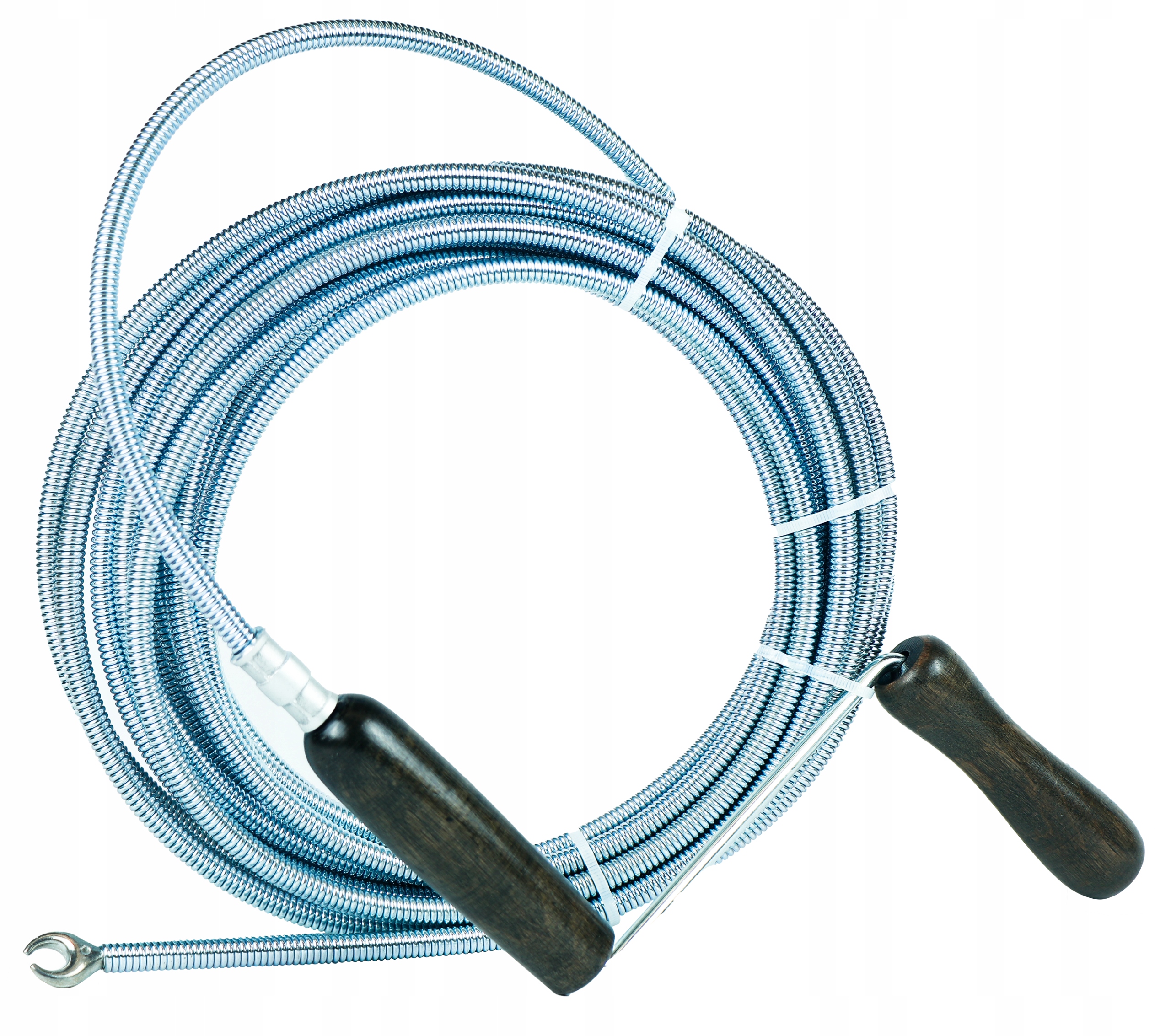 SPIRALA KANALIZACYJNA 5 m RUR ŻMIJKA KANALIZACYJNA DO PRZETYKANIA RUR ...